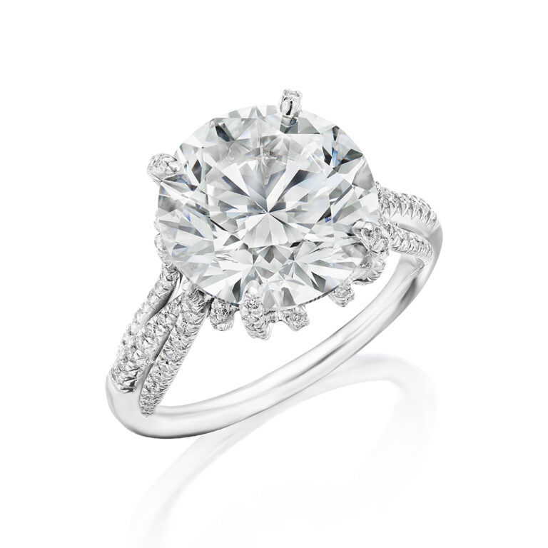 Micro Pave Engagement Rings, Micro Pave Ring NYC - MarisaPerry.com